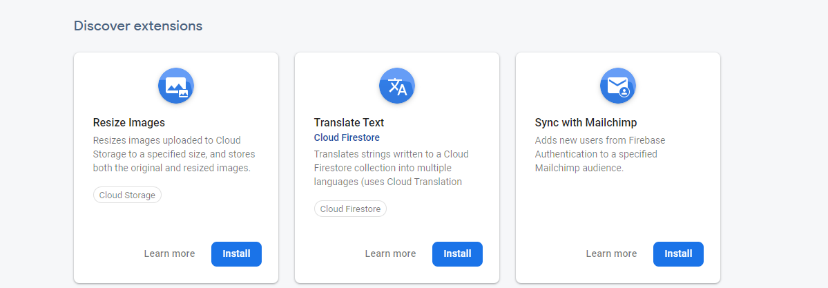Getting Started With Firebase Extensions For Android Firebase Console Edition Eric The Coder